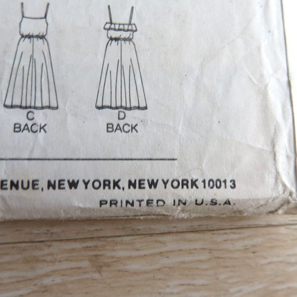 Butterick | Dresses | Vintage 7s Butterick 6563 Small 90s Y2k Mod Hip ...